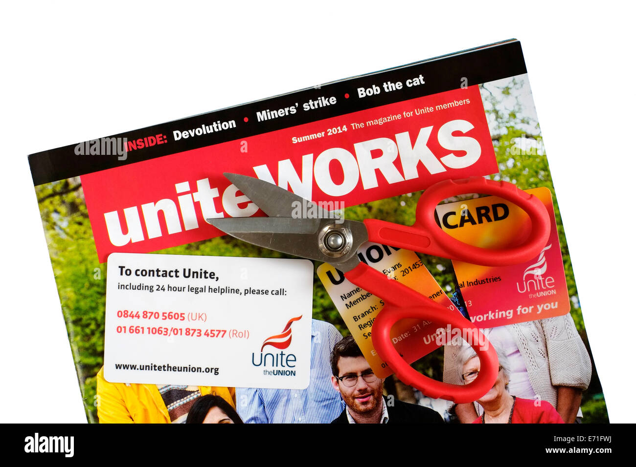 Union membership card hi-res stock photography and images - Alamy