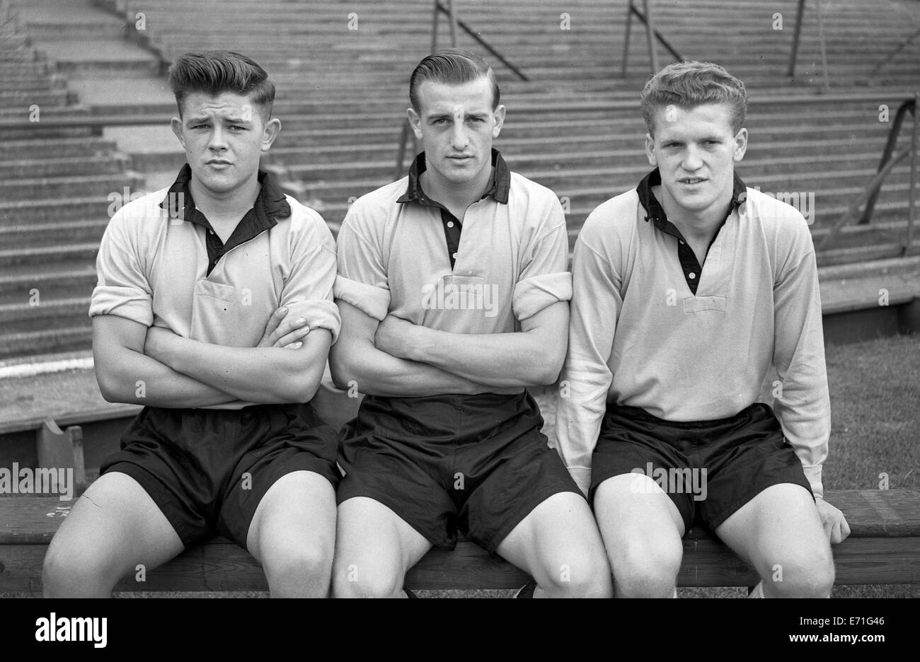 Colin Tether, Gerry Harris and Bobby Thompson Wolverhampton Wanderers ...