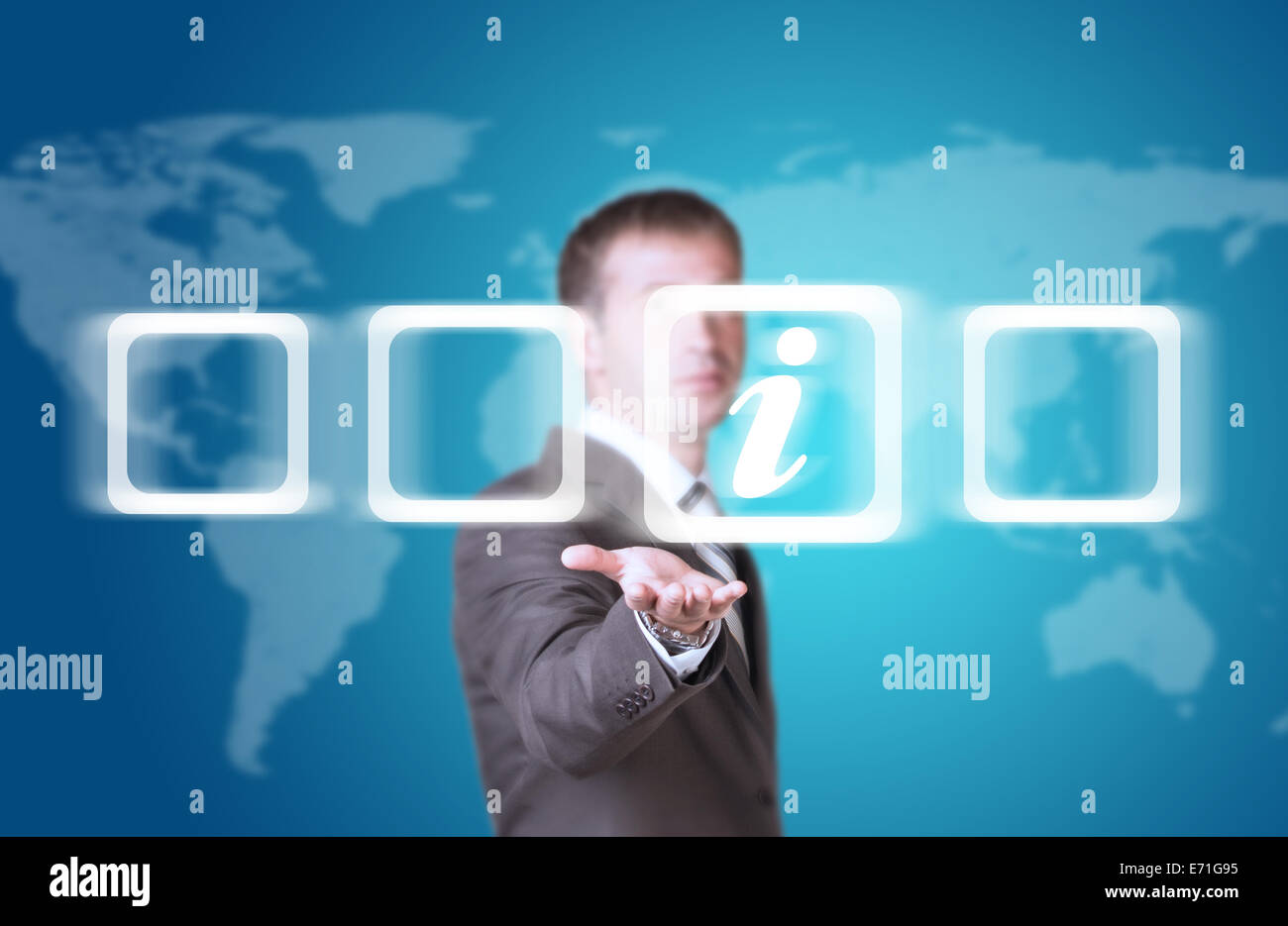 Letter icons symbols business hi-res stock photography and images - Alamy