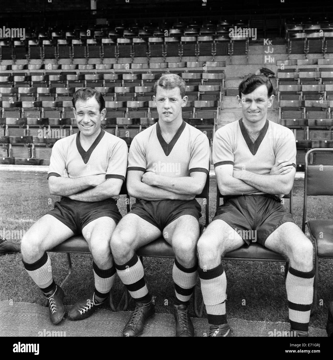 Norman Deeley, Barry Stobart and Jimmy Murray Wolverhampton Wanderers ...