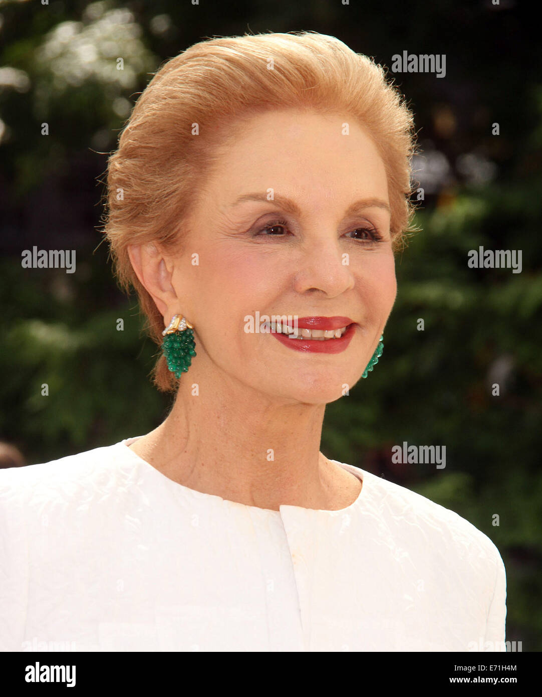 New York, New York, USA. 2nd Sep, 2014. Designer CAROLINA HERRERA ...