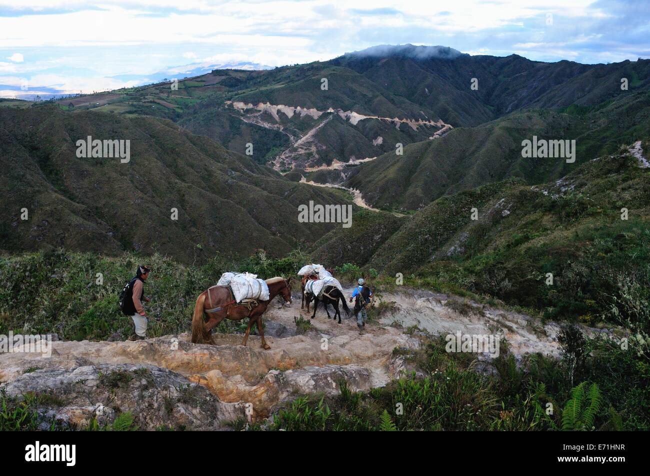 Cruzpata chachapoyas travel peru hi-res stock photography and images ...