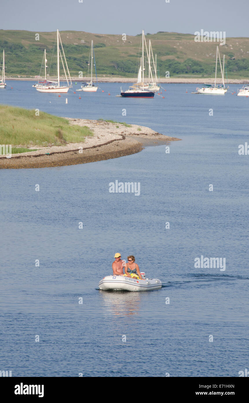 Massachusetts elizabeth islands cuttyhunk island hi-res stock ...