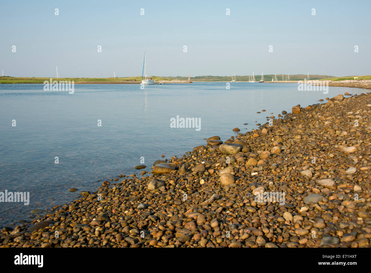Massachusetts elizabeth islands cuttyhunk island hi-res stock ...
