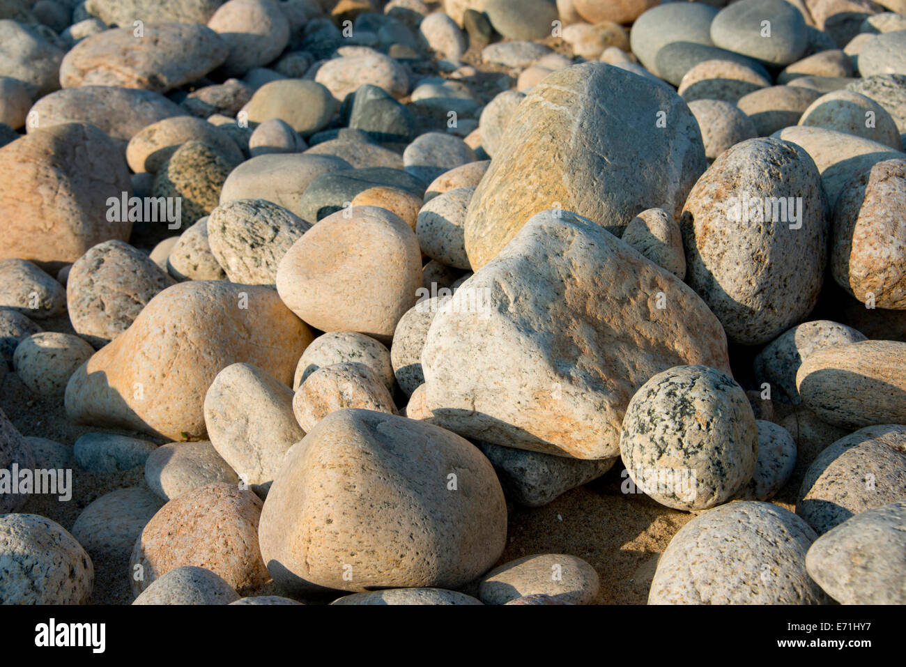 USA, Massachusetts, Elizabeth Islands, Cuttyhunk Island, Gosnold. Rocky ...
