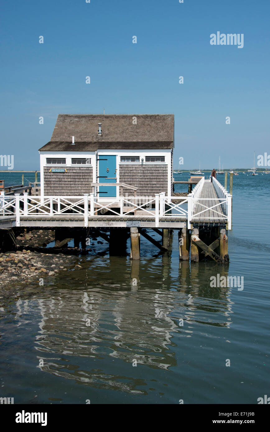 Nantucket massachusetts straight wharf hi-res stock photography and ...
