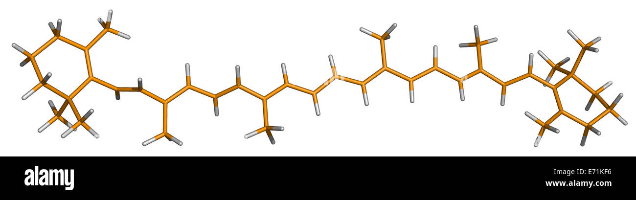Beta-Carotene is a strongly-colored red-orange pigment abundant in ...