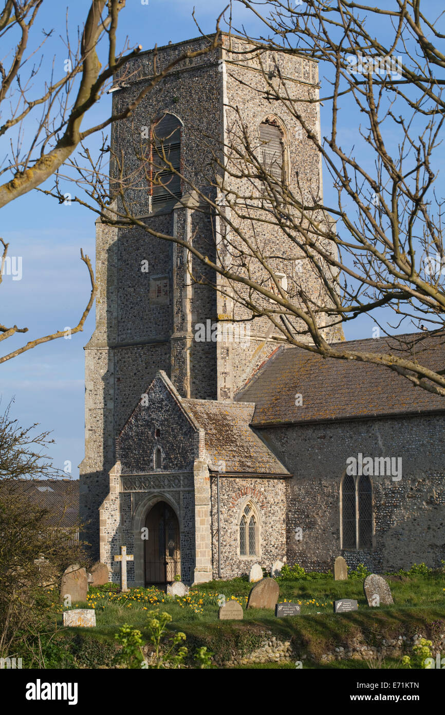 St. John's Church. Waxham. Fourteenth Century. Sea Palling. North ...