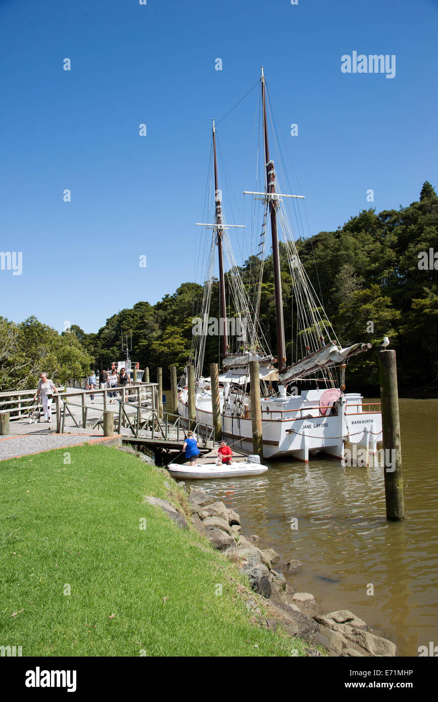 The Mahurangi River at Warkworth North Auckland Peninsula New Zealand ...