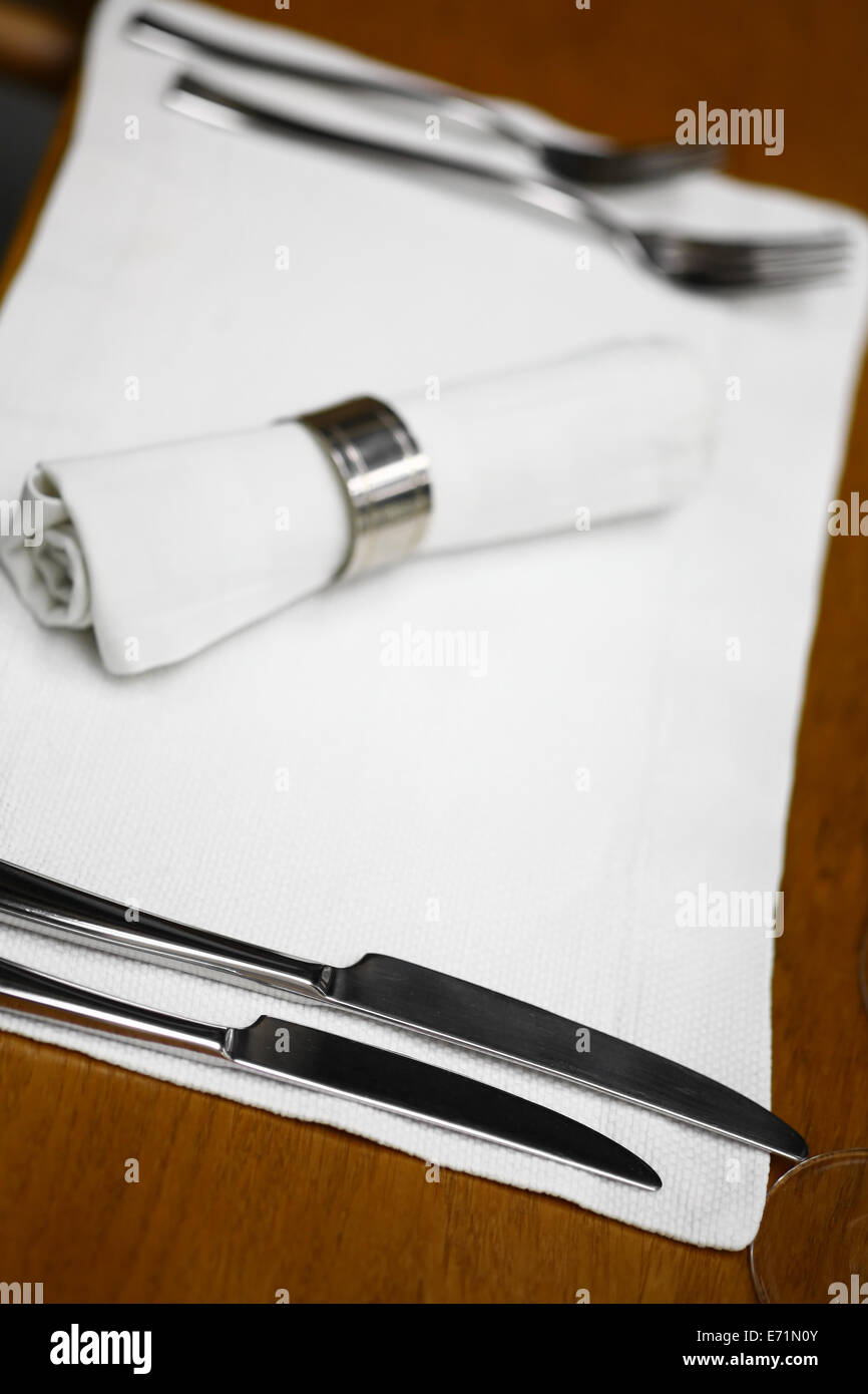 Fancy restaurant table for two hi-res stock photography and images - Alamy