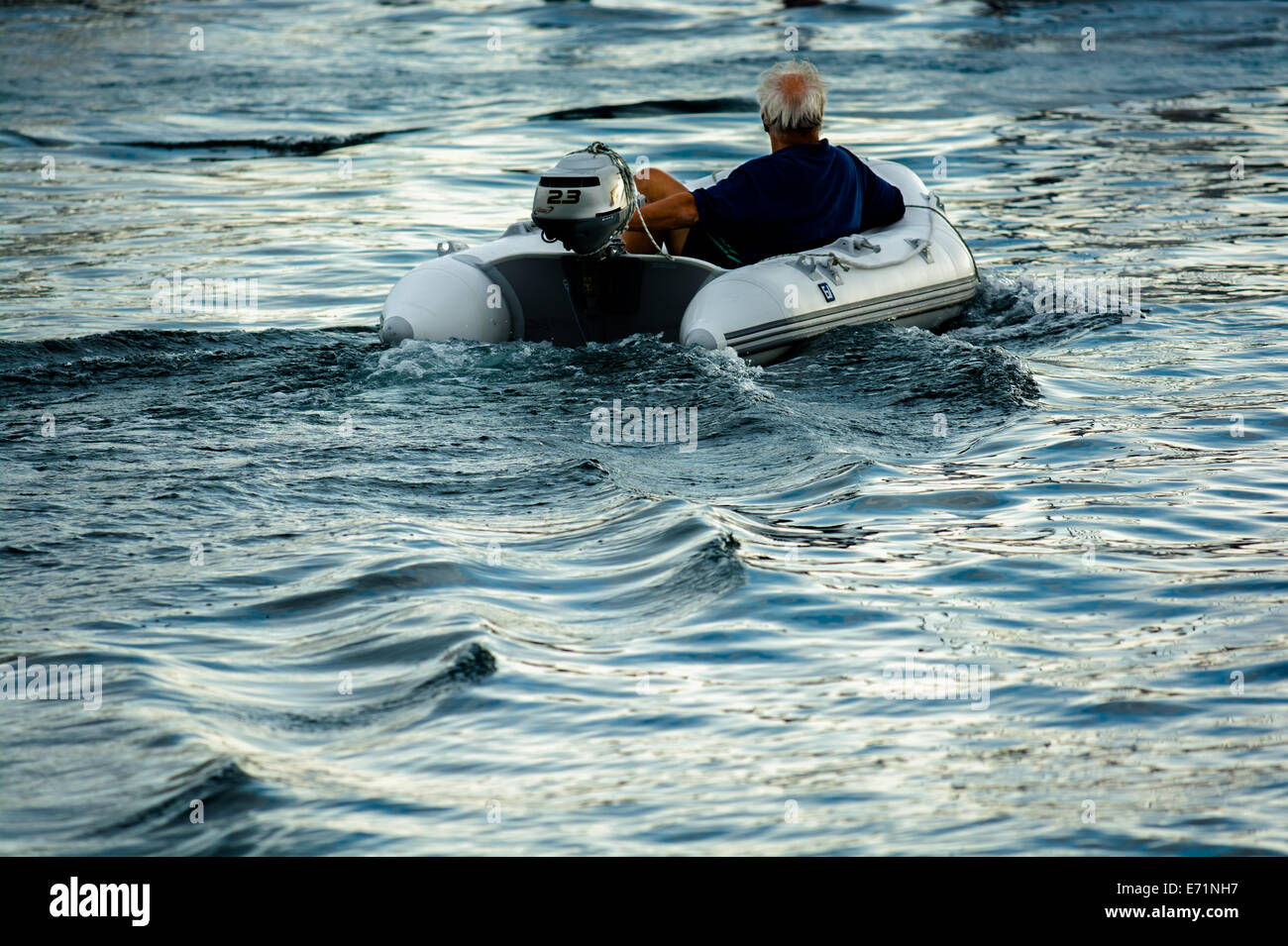 Man in tiny motor hi-res stock photography and images - Alamy
