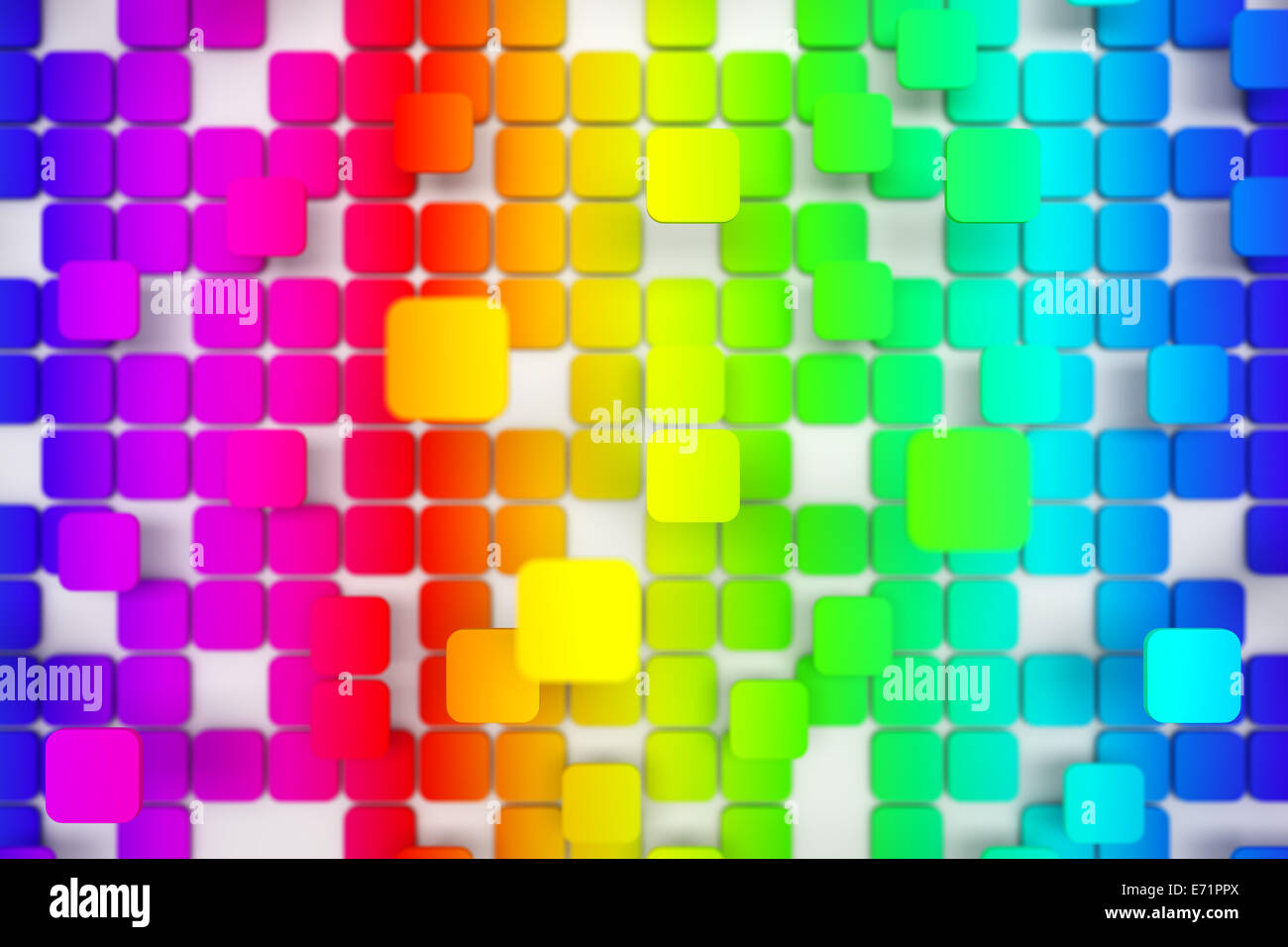 Colorful tiled background Stock Photo - Alamy
