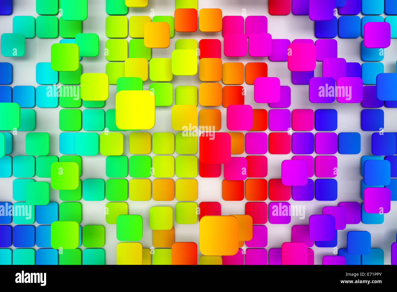 Colorful tiled background Stock Photo - Alamy