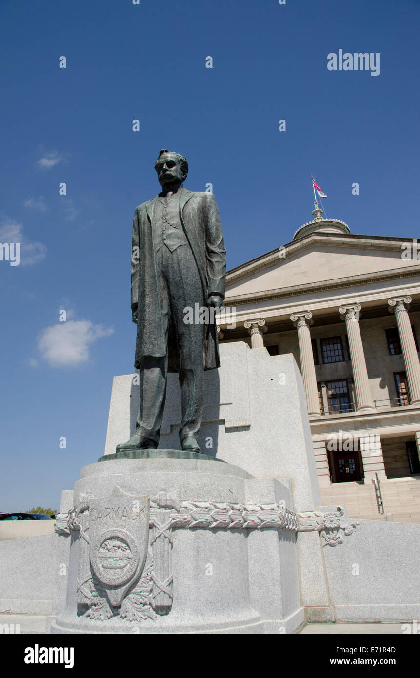 USA, Tennessee, Nashville. Tennessee State Capitol building, Grecian ...