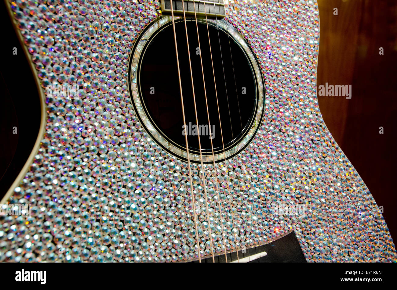 USA, Tennessee, Nashville. Country Music Hall of Fame. Taylor Swift's ...