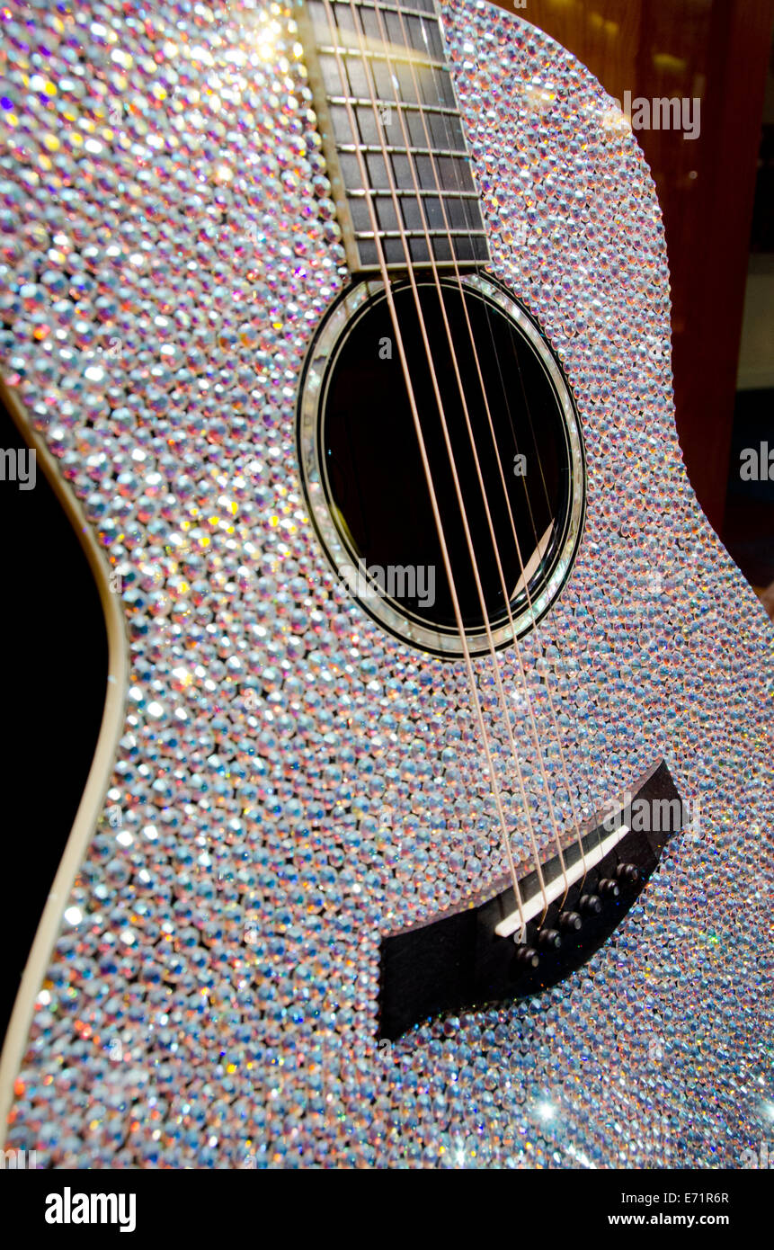 USA, Tennessee, Nashville. Country Music Hall of Fame. Taylor Swift's ...