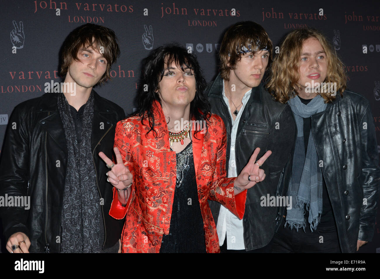 London, UK. 3rd Sep, 2014. 'The Struts' supported Rolling Stone Tour ...