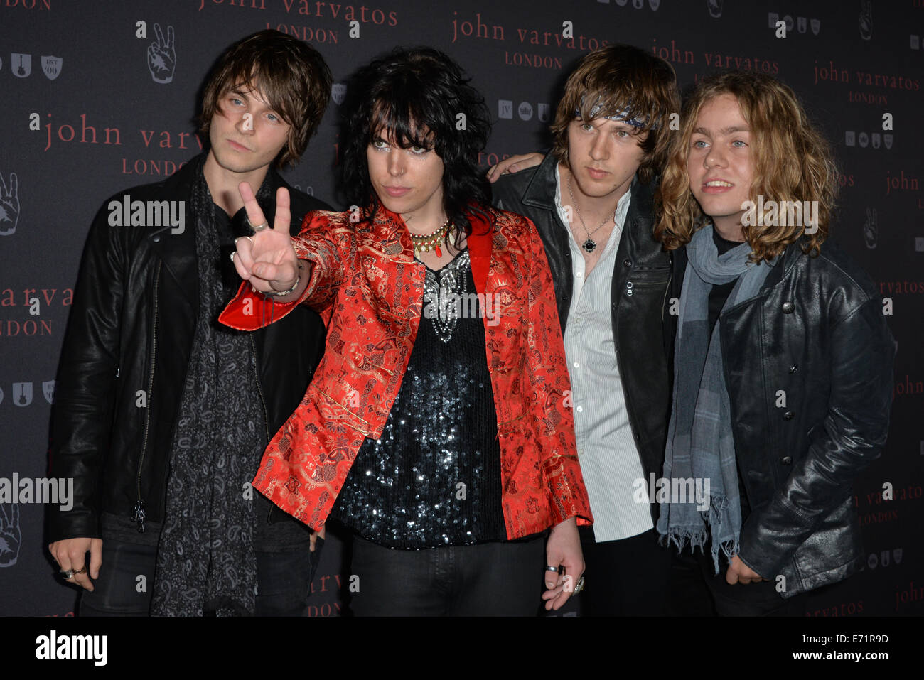 London, UK. 3rd Sep, 2014. 'The Struts' supported Rolling Stone Tour ...