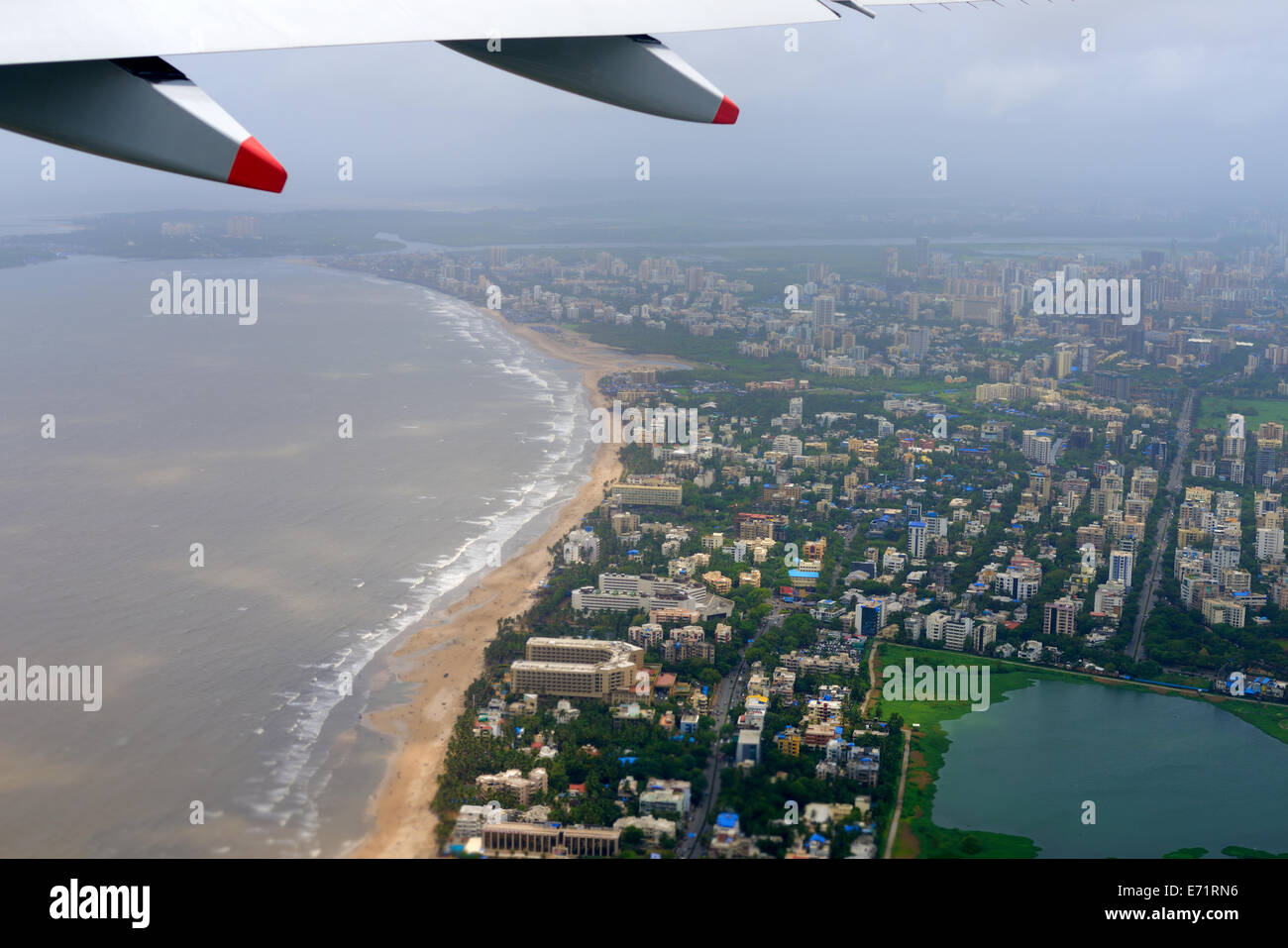 Mumbai aerial hi-res stock photography and images - Alamy