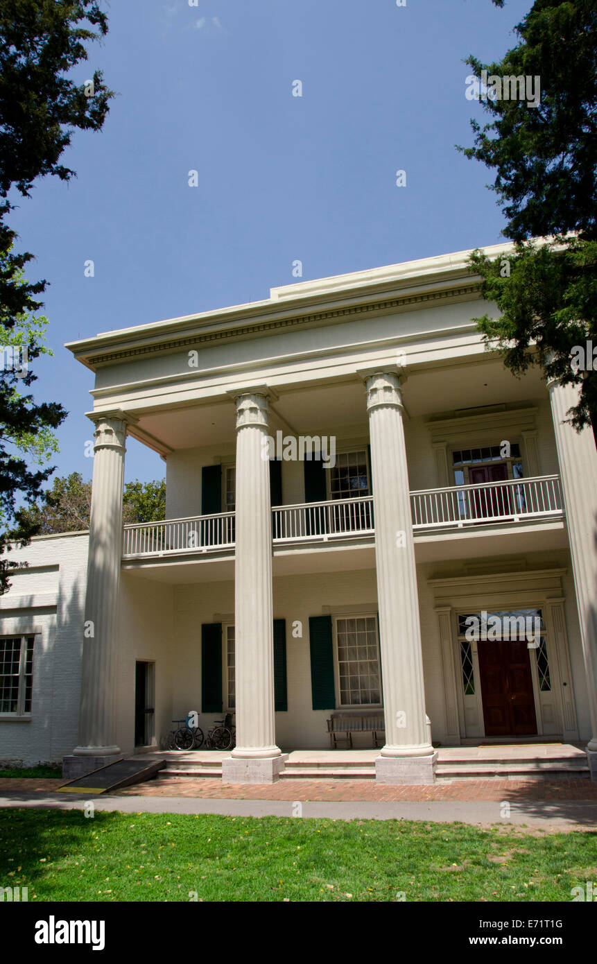 Tennessee nashville hermitage plantation home hi-res stock photography ...
