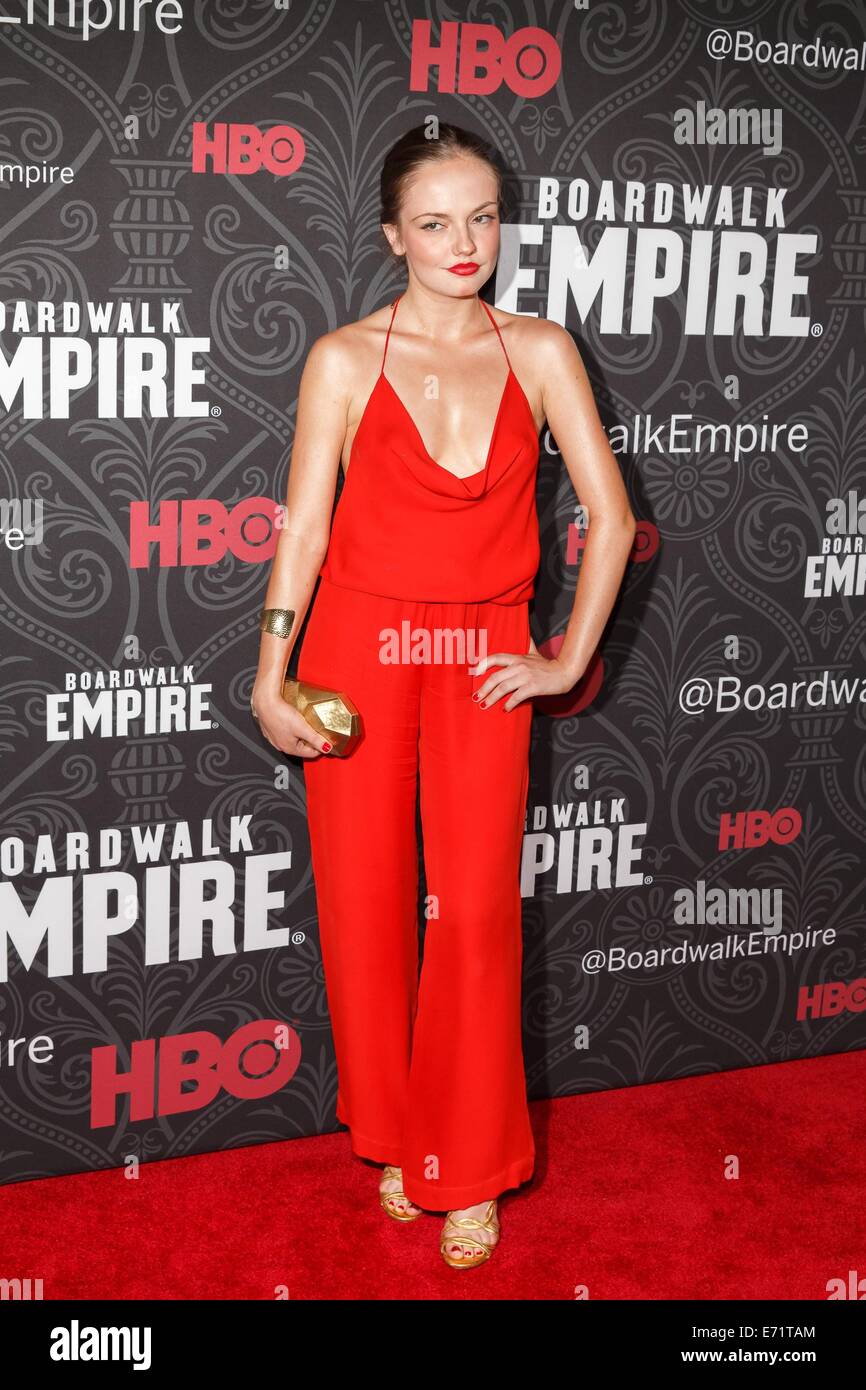 New York, NY, USA. 3rd Sep, 2014. Emily Meade at arrivals for BOARDWALK ...