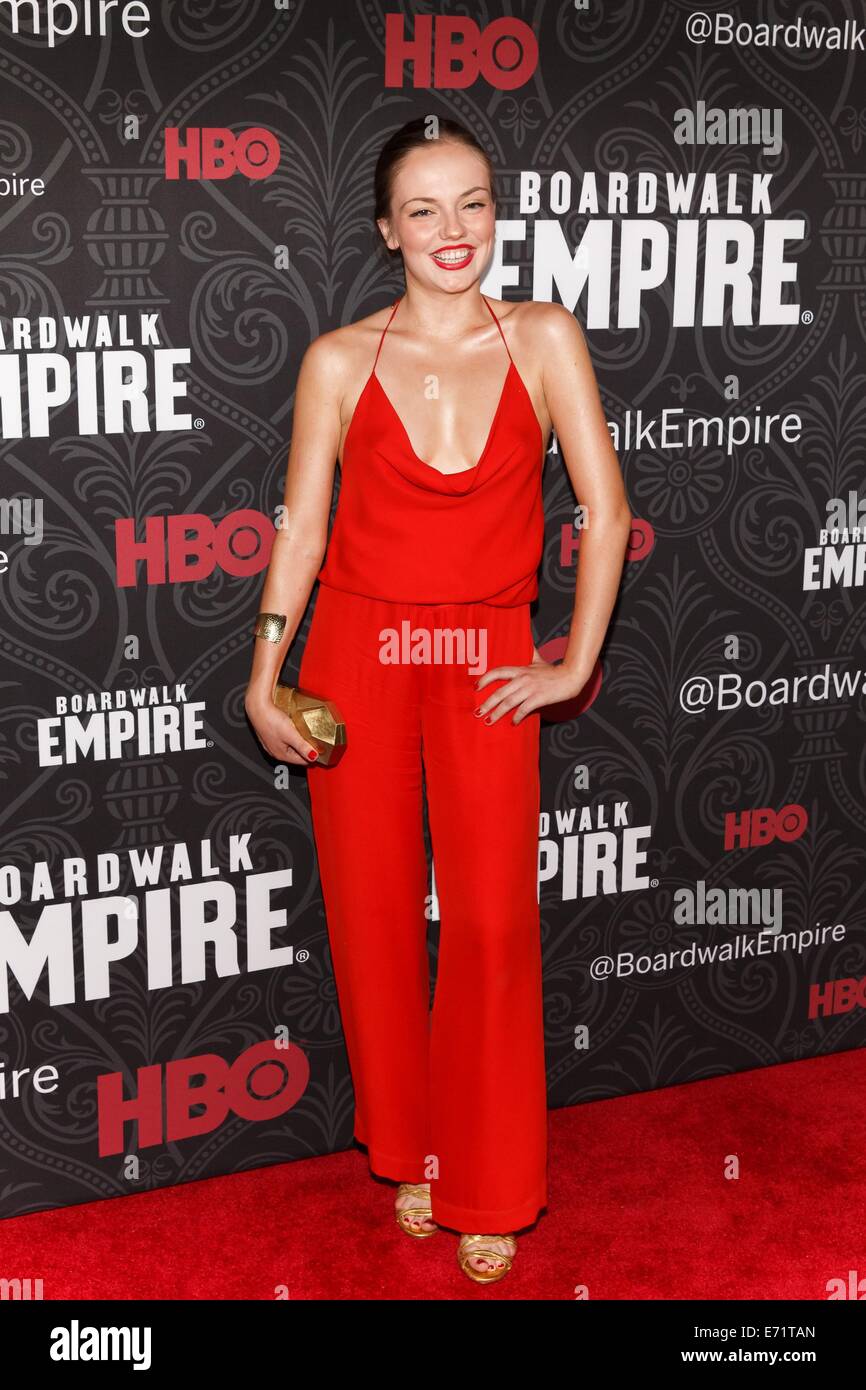 New York, NY, USA. 3rd Sep, 2014. Emily Meade at arrivals for BOARDWALK ...