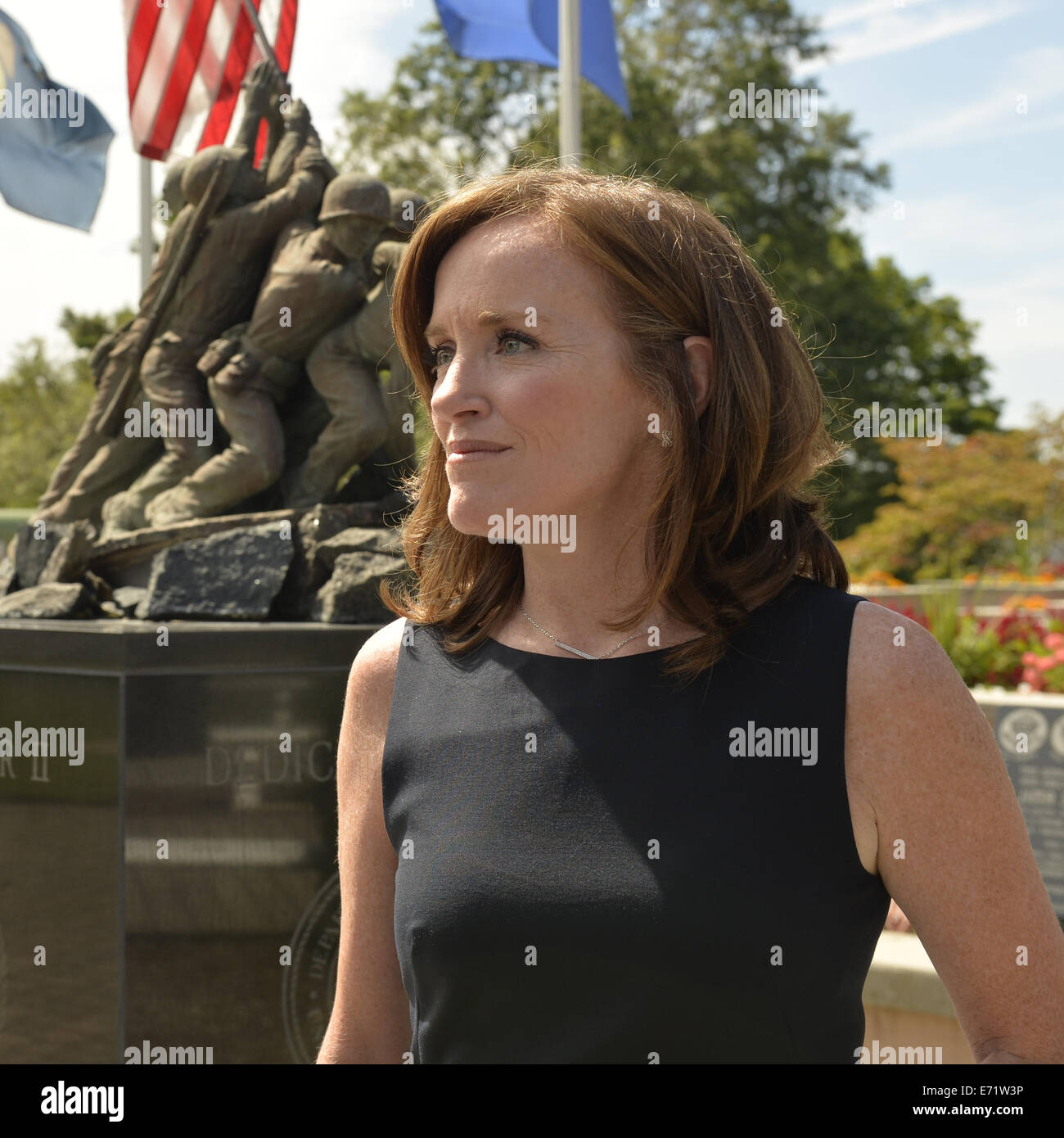 East Meadow, New York, USA. 3rd Sep, 2014. KATHLEEN RICE, Democratic ...