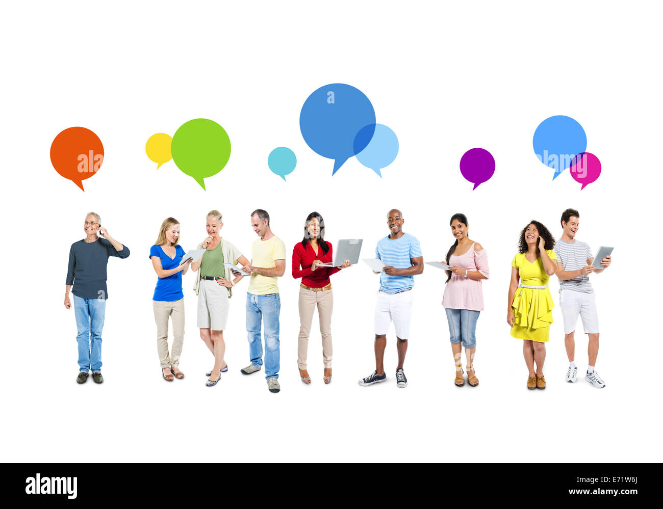 Women phone box Cut Out Stock Images & Pictures - Alamy