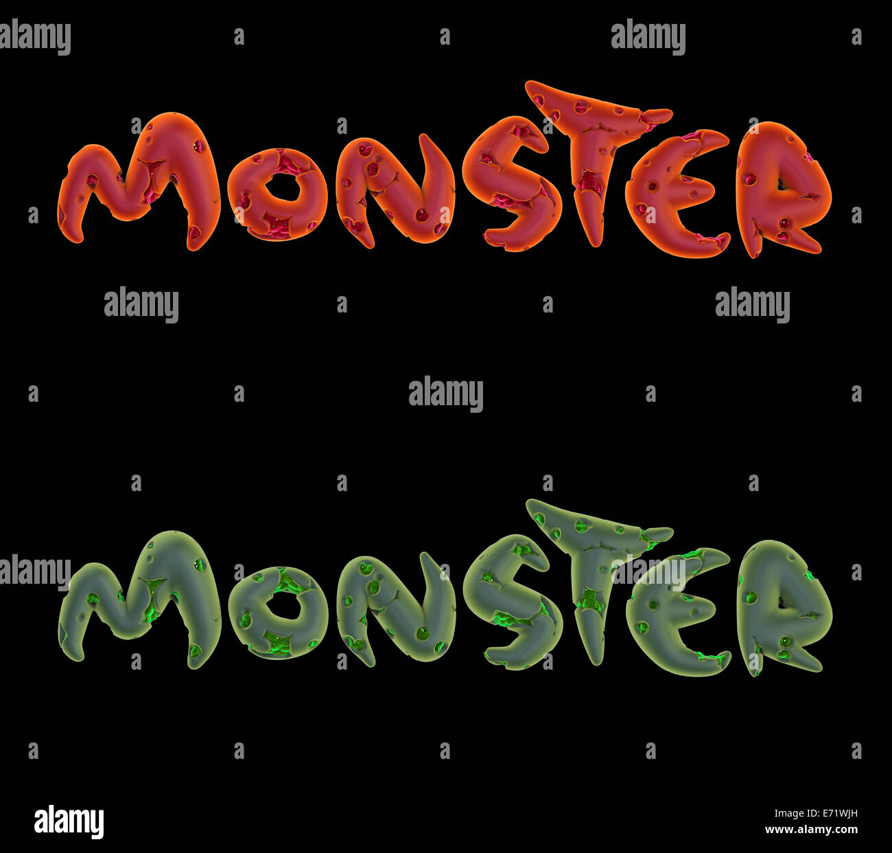 Scary font hi-res stock photography and images - Alamy