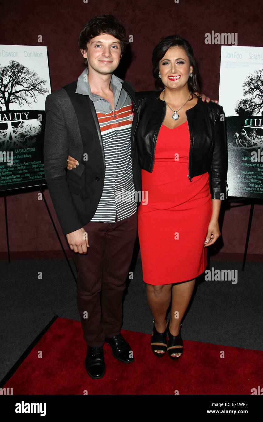 Los Angeles, California, USA. 3rd Sep, 2014. Peymaneh Rothstein and ...