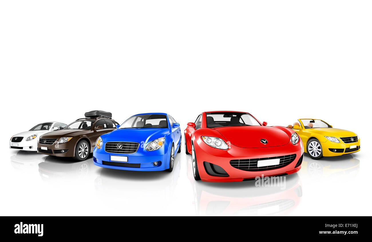 Colorful cars hi-res stock photography and images - Alamy