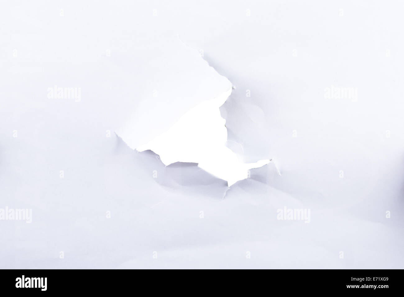 Torn paper, isolated on white background Stock Photo - Alamy