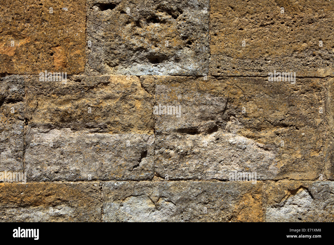 Brick wall, Volterra, Tuscany, Italy Stock Photo - Alamy