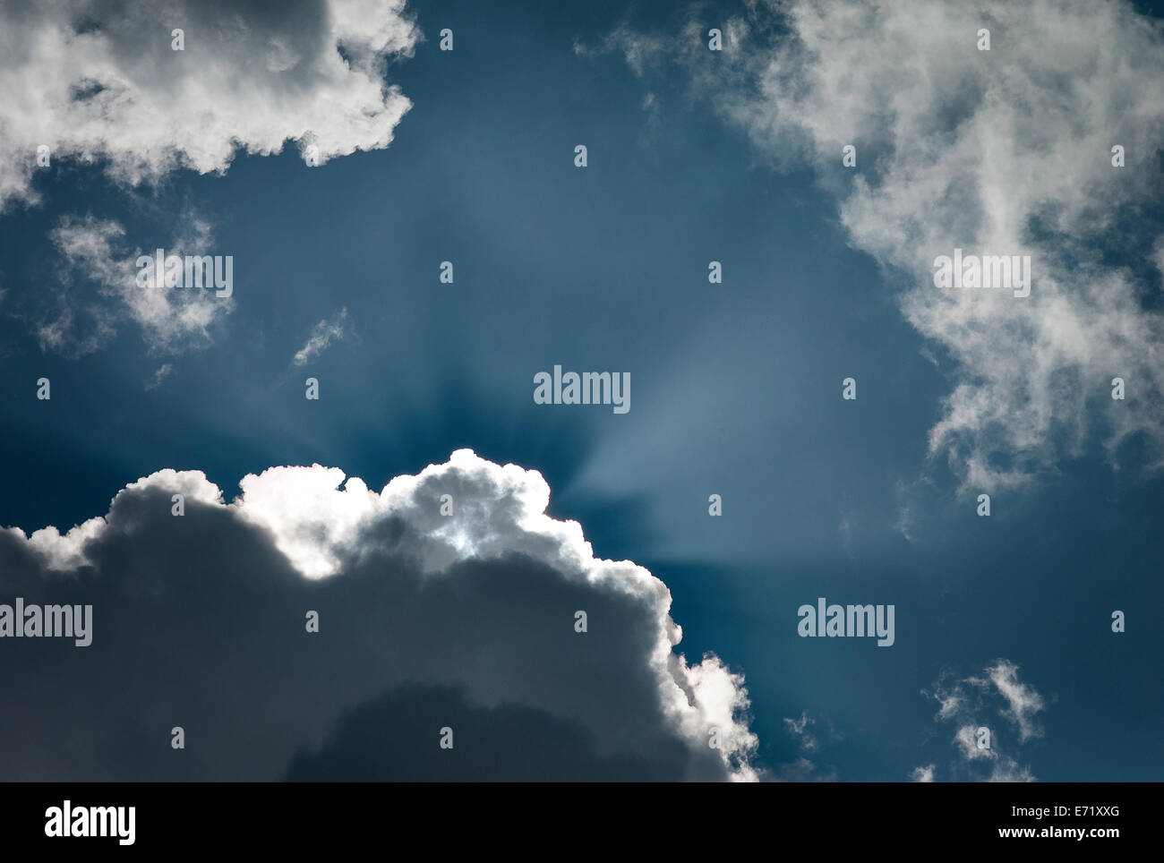 Dramatic lighting sky and clouds Stock Photo - Alamy