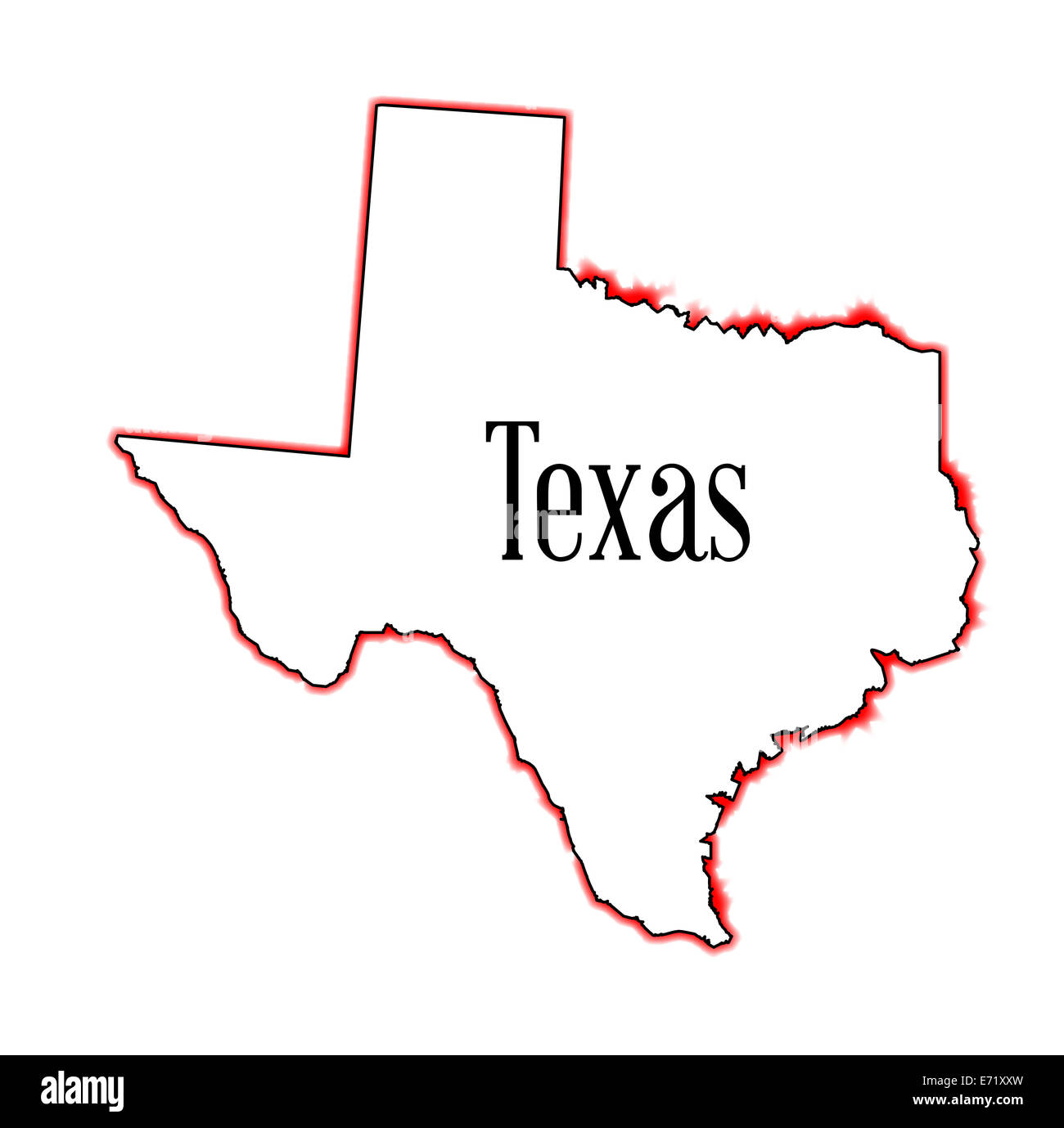 American texas Cut Out Stock Images & Pictures - Alamy