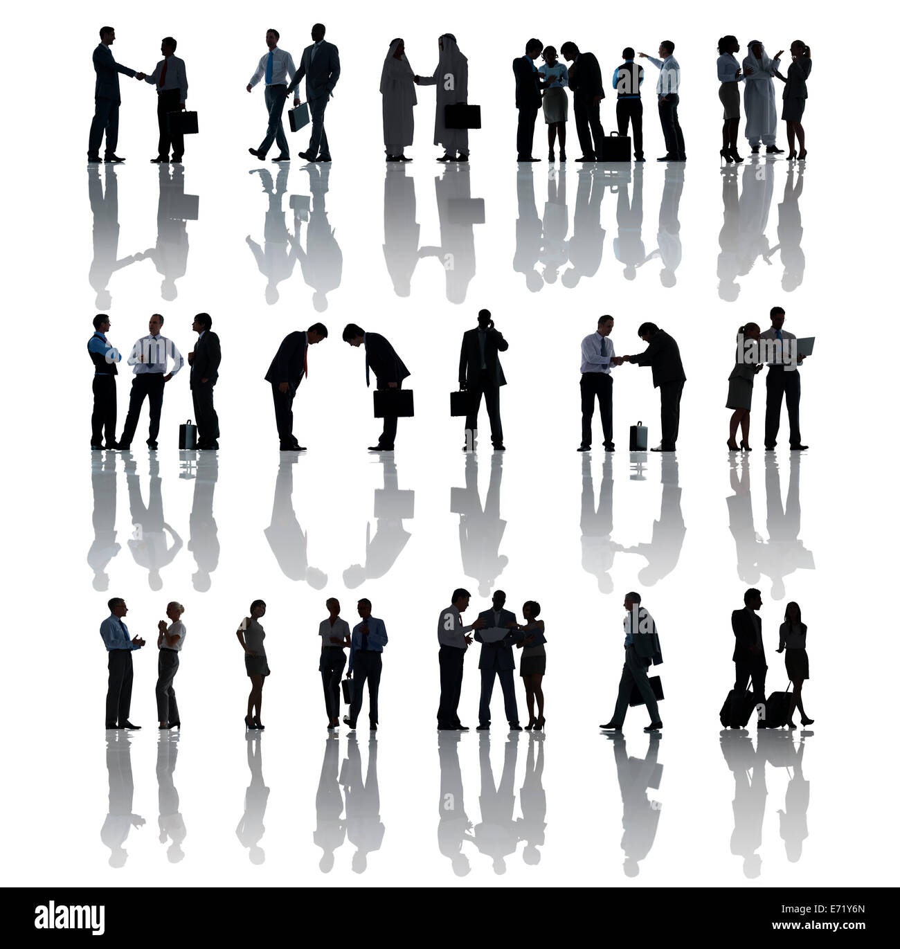 Business men women work Cut Out Stock Images & Pictures - Alamy