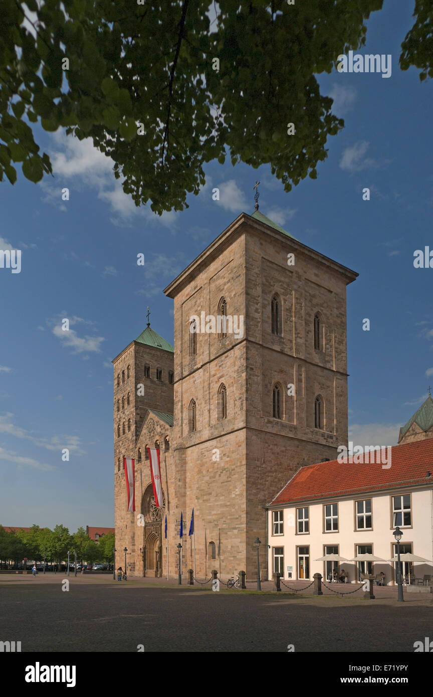 Late Romanesque St. Peter's Cathedral, 13th century, Osnabrück, Lower ...