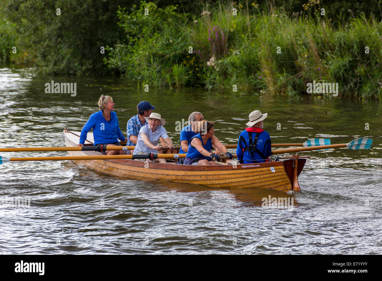 Langstone Cutters Rowing Club on the Norfolk Broads. Popular rowing and ...