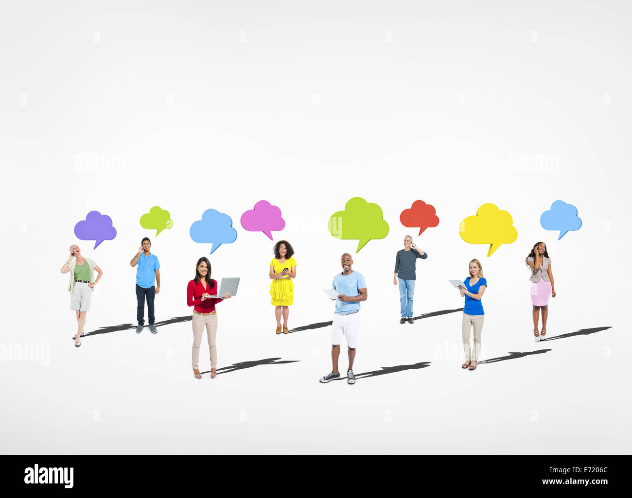 The Social Gathering Stock Photo - Alamy