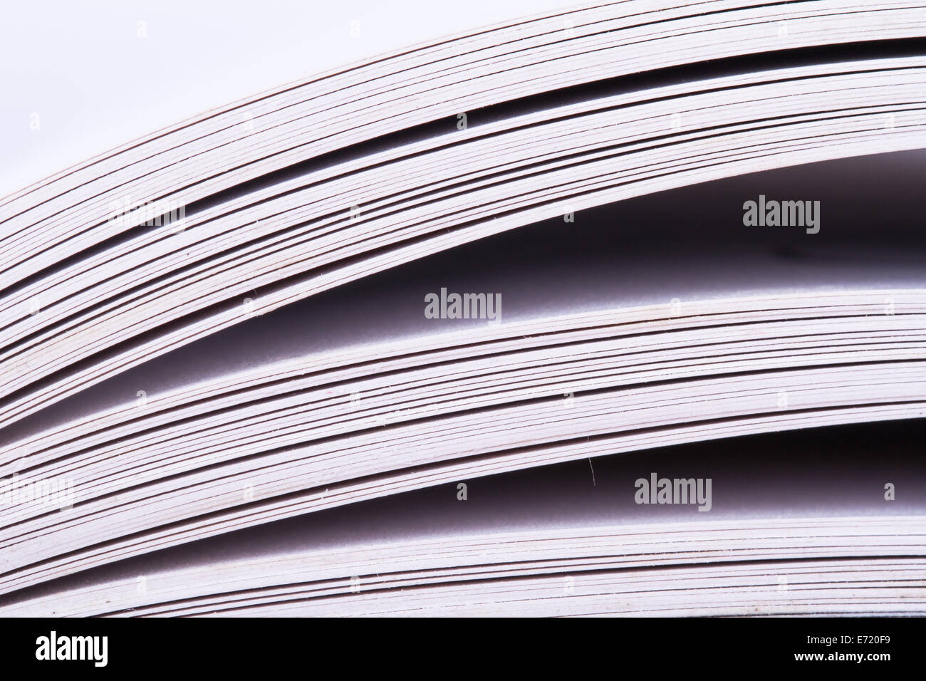 Detail view of open book Stock Photo - Alamy