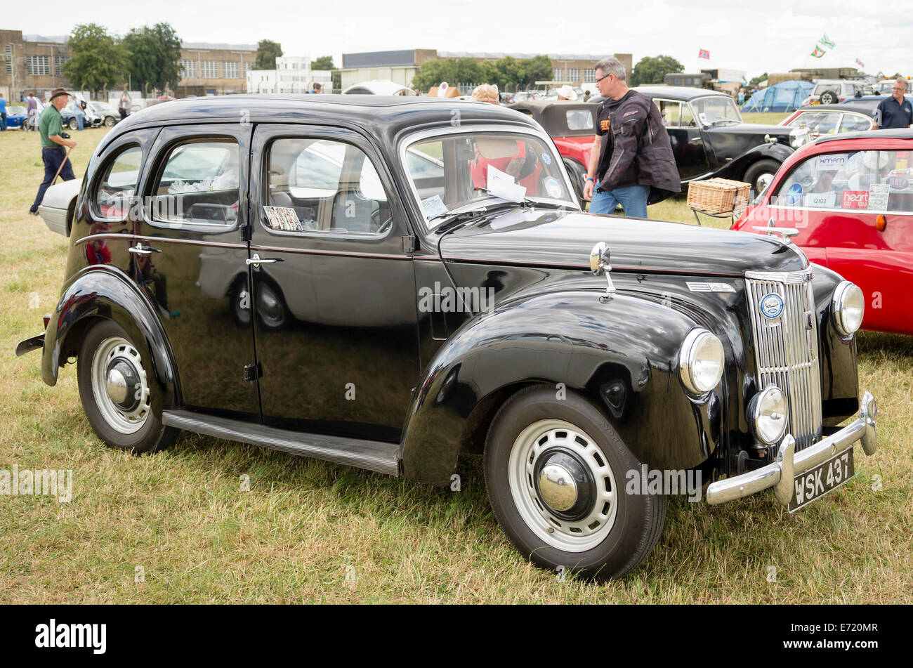 Ford Prefect car at an English show Stock Photo - Alamy