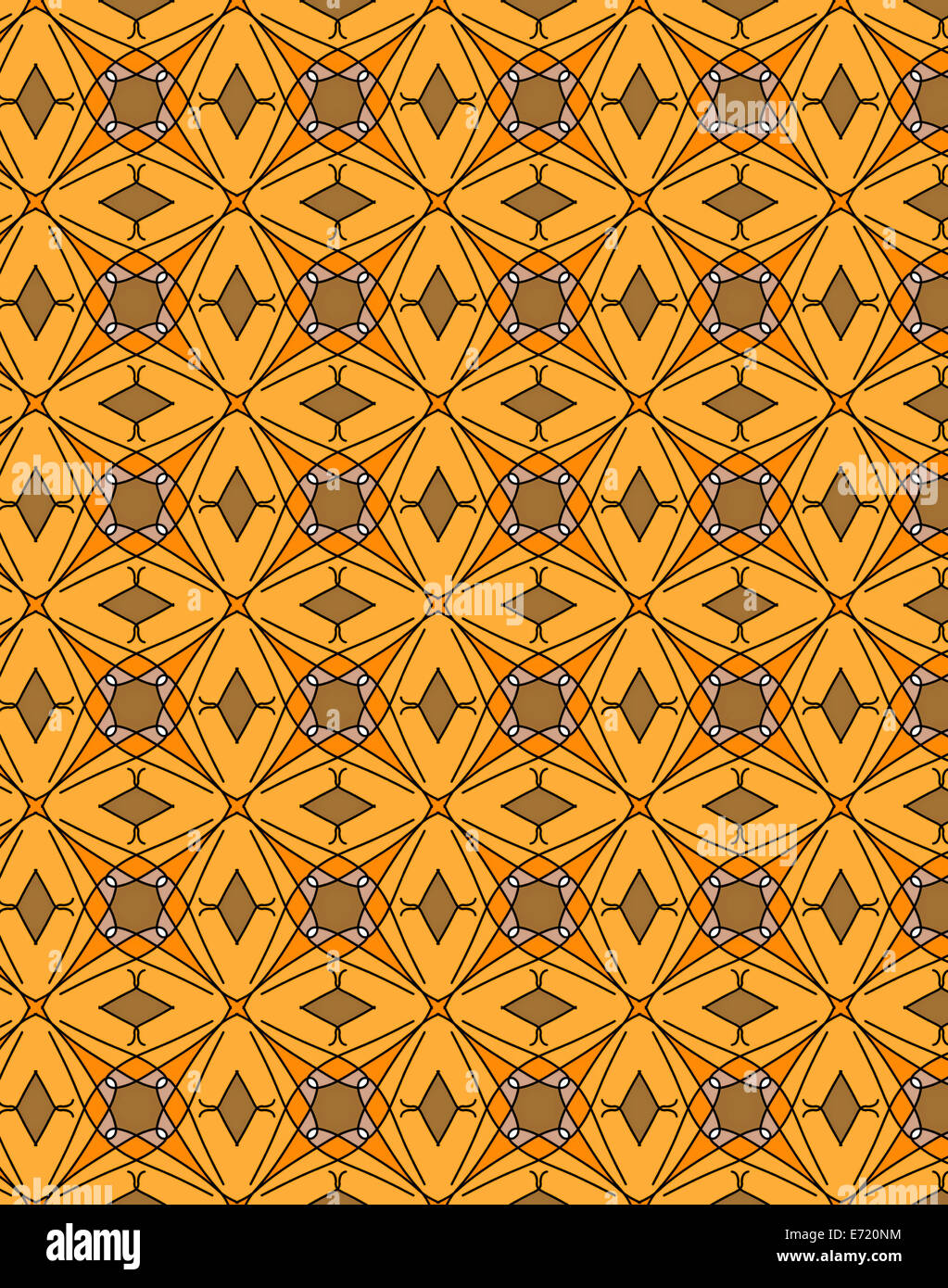 Illustration of symmetrical design wall paper Stock Photo - Alamy