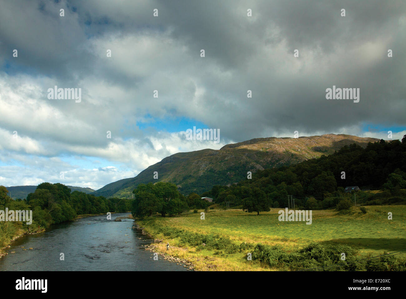 The River Awe at Inverawe, Argyll & Bute Stock Photo - Alamy