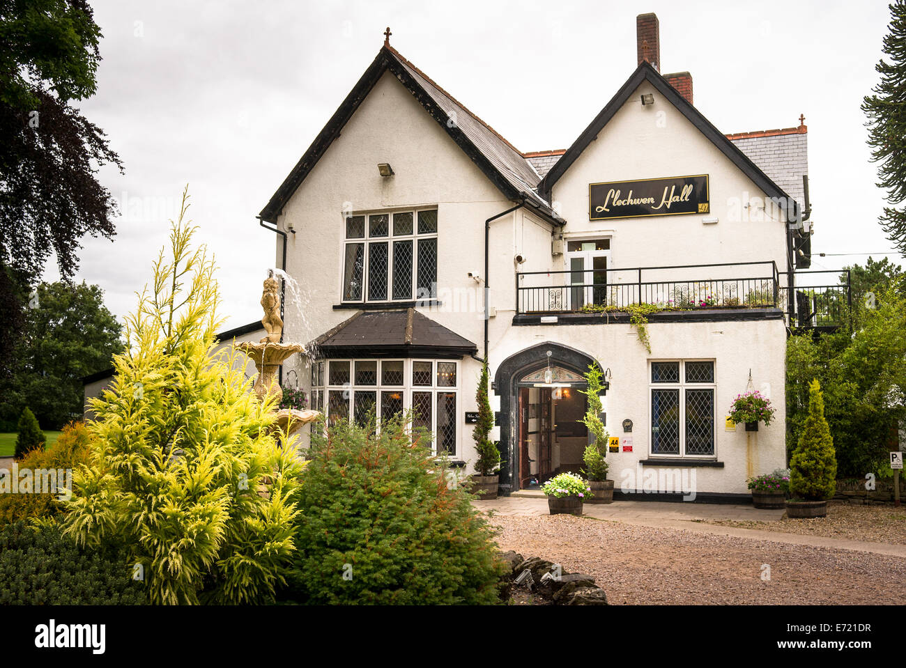 Llechwen Hall hotel Pontypridd South Wales Stock Photo - Alamy