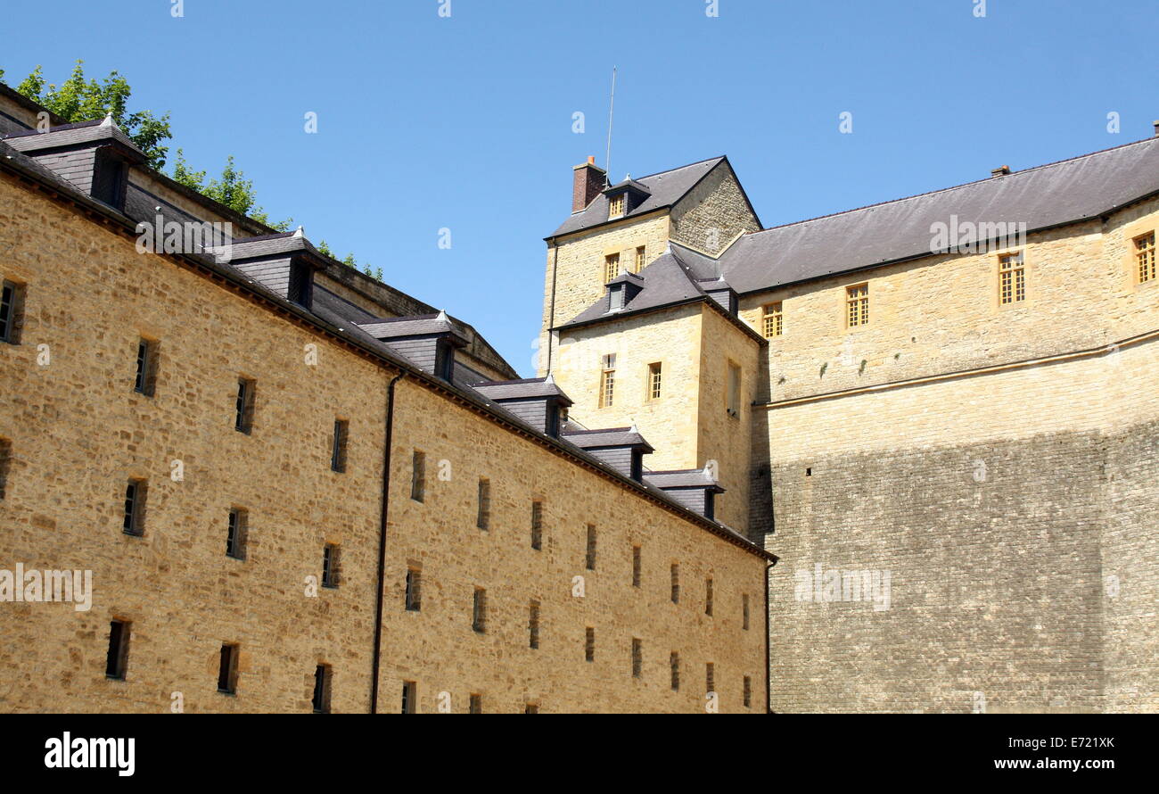 Castle of Sedan from the 16th century in France Stock Photo - Alamy