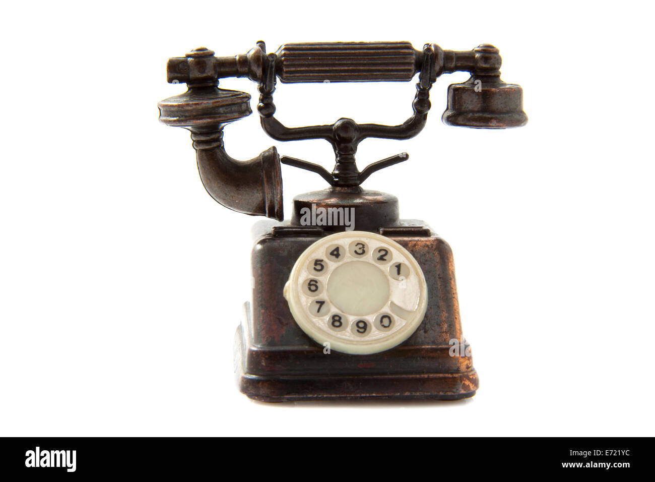 Old fashioned dial telephones High Resolution Stock Photography and ...