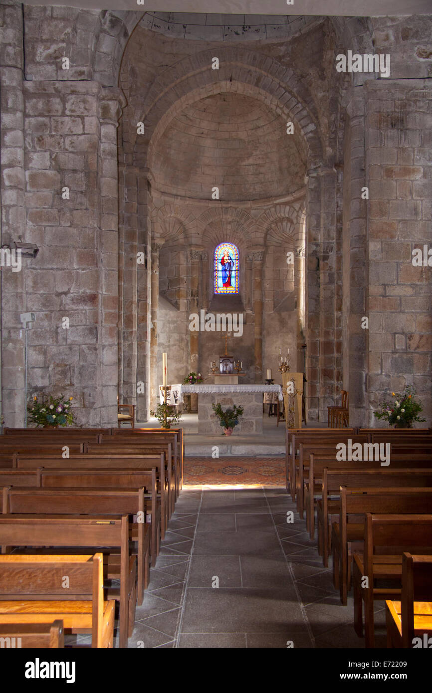 Old french church hi-res stock photography and images - Alamy
