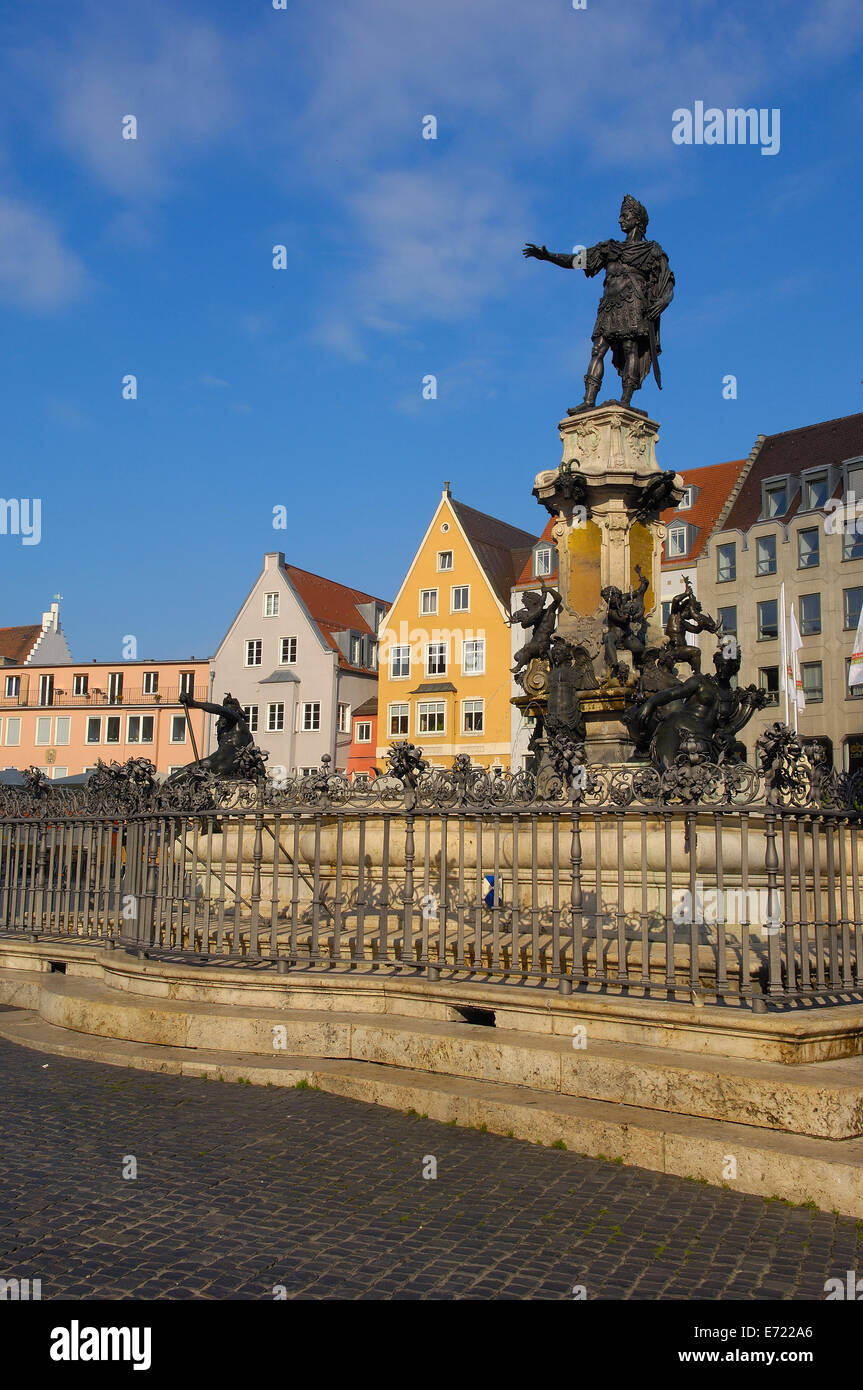 Augustusbrunnen augustus fountain hi-res stock photography and images ...