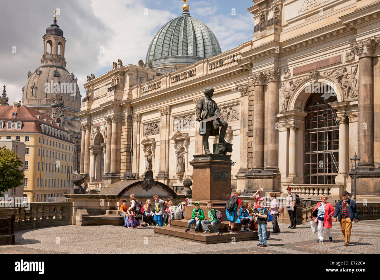 School children statue outside school hi-res stock photography and ...