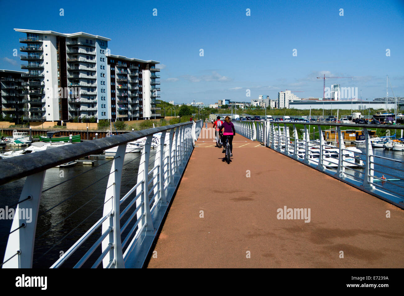 Pont y werin bridge penarth hi-res stock photography and images - Alamy